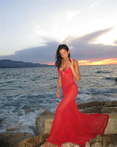 Em Rata And Dua Lipa Co Sign On The Red Maxi Dress Trend