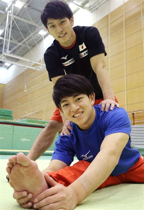 2020年東京五輪で活躍が期待されている男子体操の22歳、谷川航（わたる）と19歳の翔（かける）兄弟（ともに順天堂大学）。代表選考会で安定感の