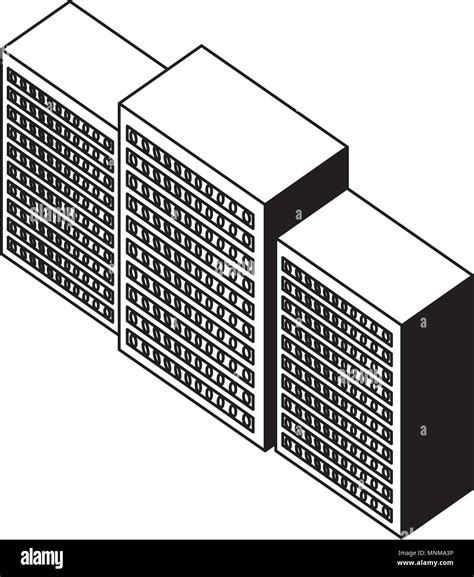 Server Data Center Isometric Icon Stock Vector Image And Art Alamy
