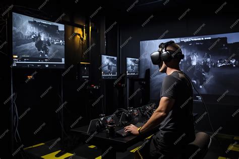 Premium Photo Advancedtrainingfacilityvr