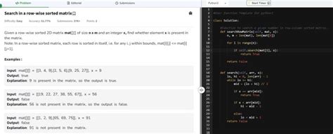 Gfg160 Geekstreak2025 Java Python Binarysearch Dsa Geeksforgeeks Naveenakrishnan S