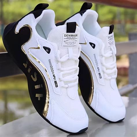 Comprar Sapatos Esportivos De Malha Masculina De Alta Qualidade Calçados Casuais Vulcanizados