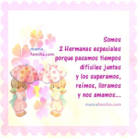 Frases Bonitas Para Mi Querida Hermana