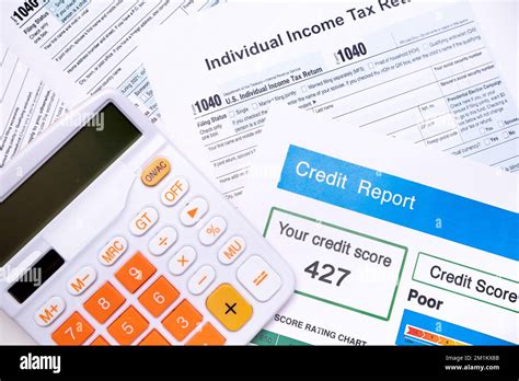 The Time To Pay Taxes Concept And Income Tax Return Statement