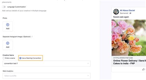 ‎how To Apply Naming Conventions In Ads Composer Sprinklr Help Center