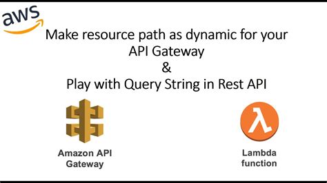 dynamic resource path and query string for rest api in depth intuition