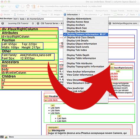 Using The “box Model” To Create A Layout With Columns Sevenseek