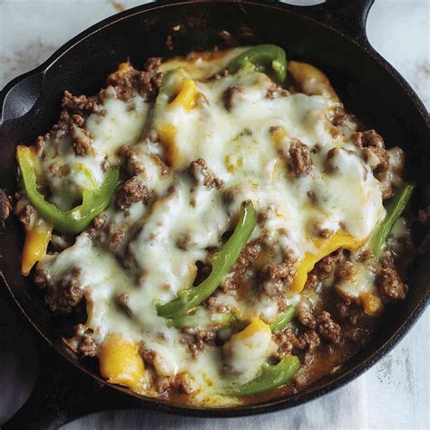 Hearty Philly Cheese Beef Skillet Recipe For Weeknight Wins The Pass