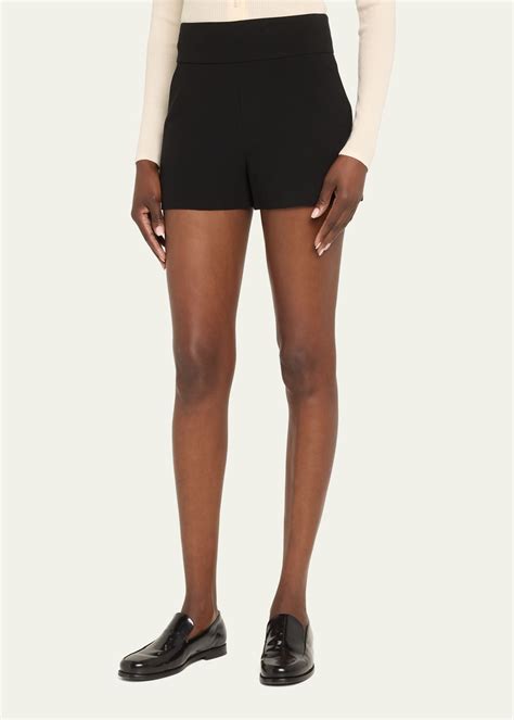 Alice Olivia Donald High Waist Shorts Bergdorf Goodman