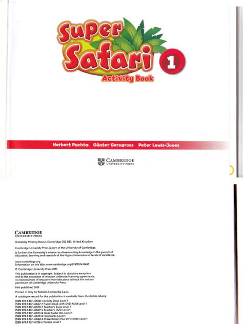 Super Safari 1 Ab Pdf