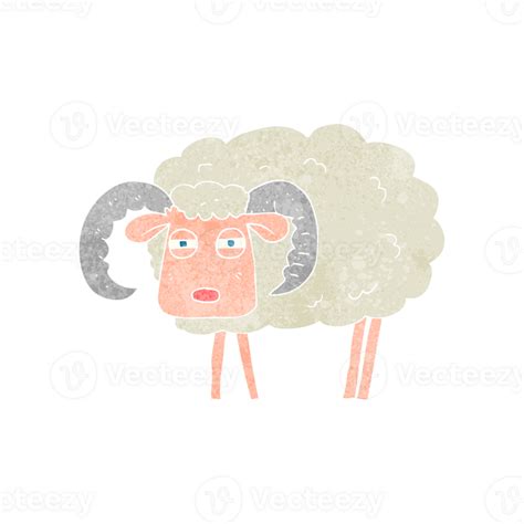 Retro Cartoon Ram 45286641 Png