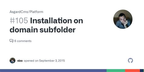 installation on domain subfolder · issue 105 · asgardcms platform · github