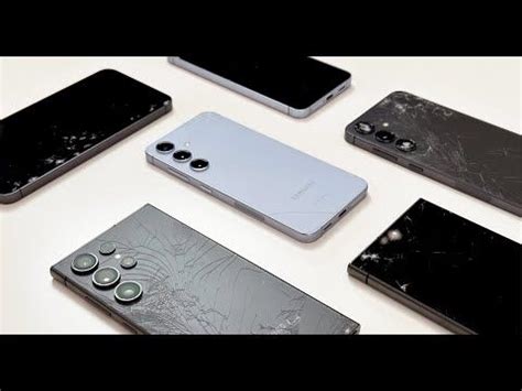 Galaxy S24 Ultra durante um teste de queda Quais são os resultados