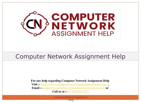 Computer Network Assignment Help By Computer Network Assignment Help