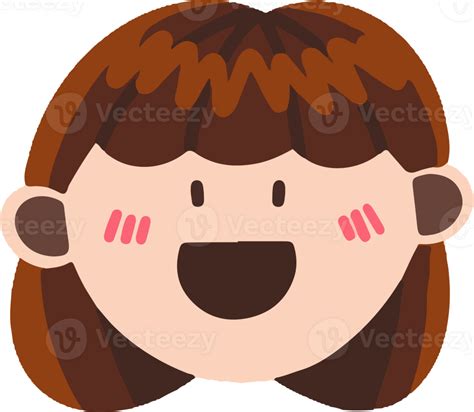Girl Emoticon Expression 36418454 Png