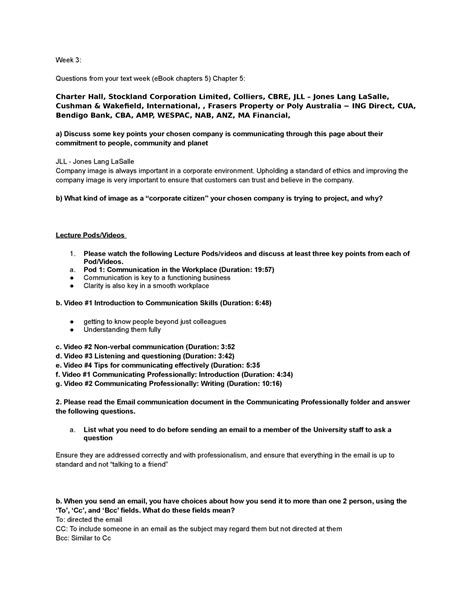Week 3 Week 3 Notes Week 3 Questions From Your Text Week Ebook Chapters 5 Chapter 5