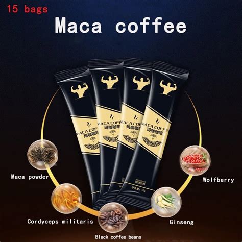 Ginseng Coffee Maca Energy Coffee For Men X Power Enhance Libido