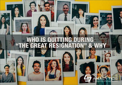 Who Is Quitting During The Great Resignation And Why C Suite Analytics