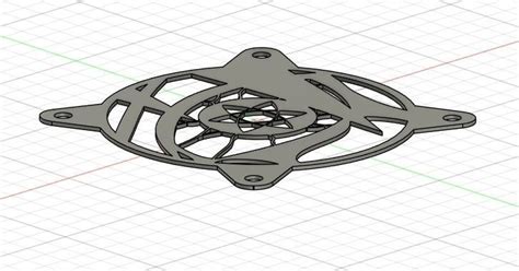 Sasuke Uchiha Mangekyou Sharingan Pc Fan Cover 3d Model 3d Printable