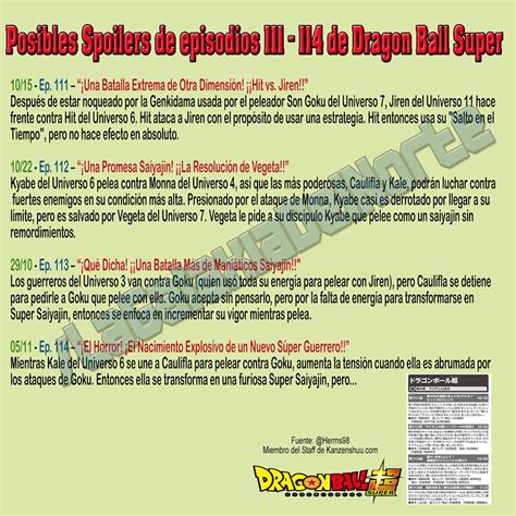 ALERTA DE SPOILERS Gokú podrá ganar su próxima y espectacular batalla Animé