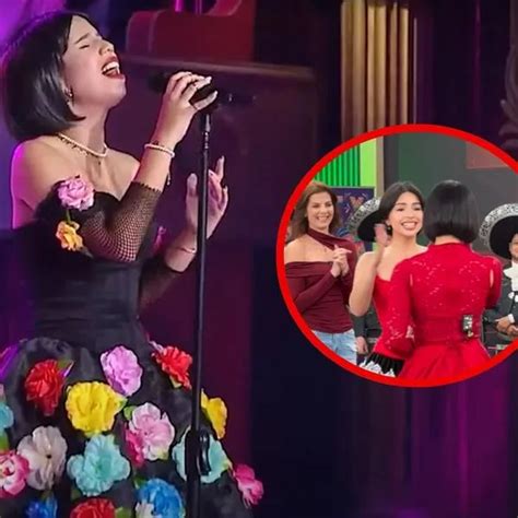 Ángela Aguilar Conoce A Su Imitadora De Yo Me Llamo Nina Murgas En