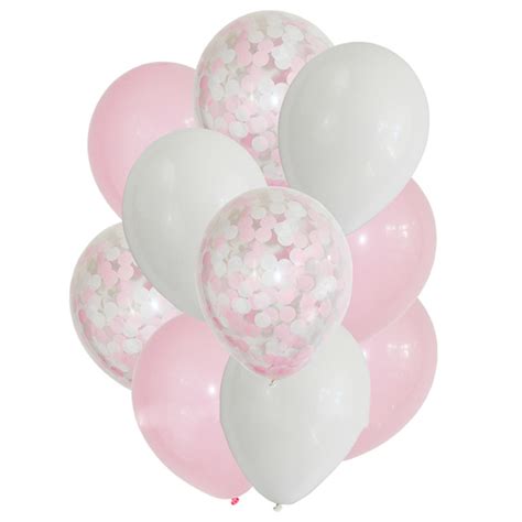 Latex Balloon Bouquet Pink Confetti Sprinkie Parties