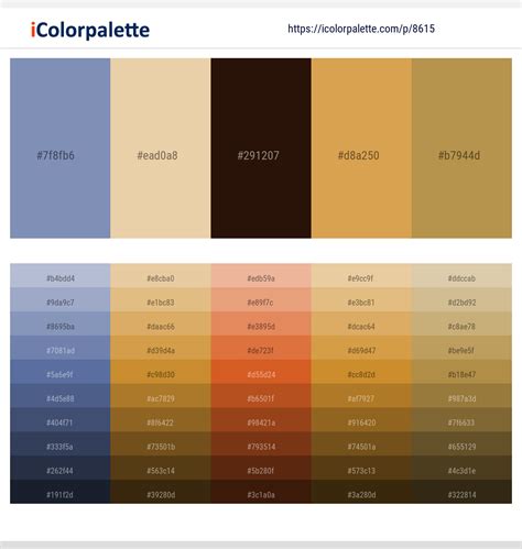 3 Latest Color Schemes With Graphite And Husk Color Tone Combinations