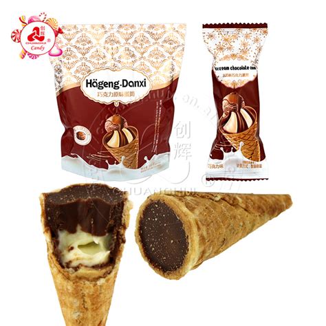 Supply G Chocolate Ice Cream Cone Biscuits In Bag Chocolate Strawberry Matcha CH D