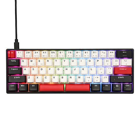 Amazon.com: SKYLOONG GK61 PRO 60% Wired Mechanical Keyboard, QMK/VIA ...