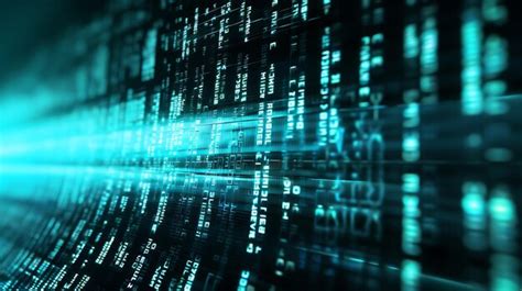 Premium Ai Image Abstract Digital Background With Binary Code And Ai