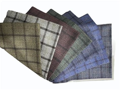 Lambswool Tweed Check Fabric At Rs 340 Meter In New Delhi Id