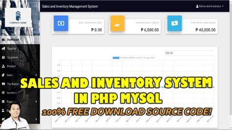 sales and inventory management system in php and mysql free download
