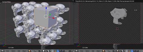 Modifiers Boolean On Cycles Rays Not On Mesh Blender Stack Exchange