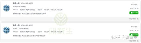 中南大学资源与环境24考研难度分析：考试科目、参考书、录取分等 知乎
