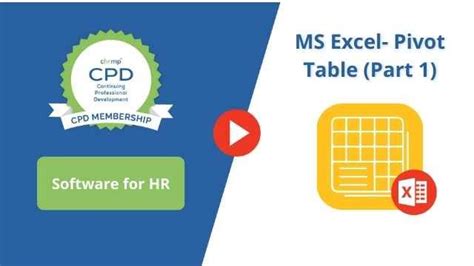 Ms Excel Pivot Table 1 Chrmp Membership