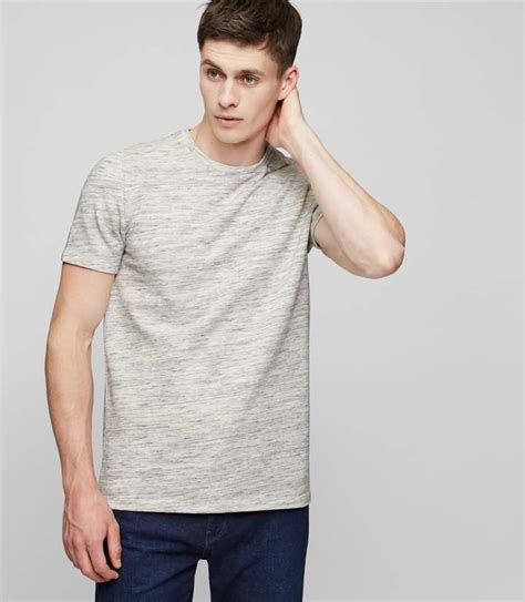 Reiss Mallory Mottled Crew Neck T Shirt 50 Reiss Lookastic