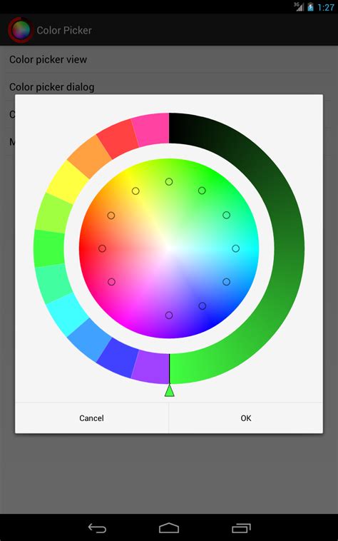 Color Picker For Android Chiral Code