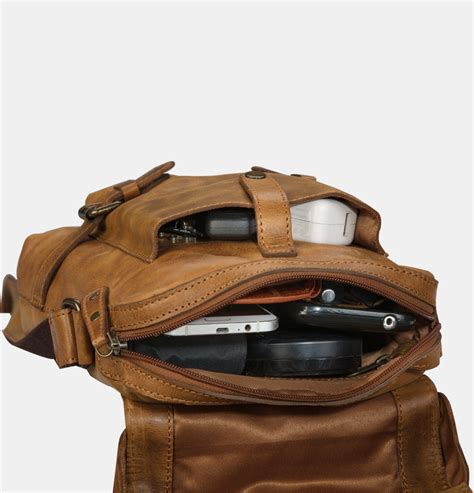 Shop Leather Crossbody Shoulder Strap Purse Tote Bag Brown Finelaer