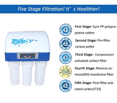 5 단계 Ro 정수기 정수기 Ce Rohs 의 고품질 5 단계 Ro 정수기 정수기 Ce Rohs