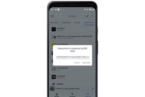 谷歌播客 app 更新：最新支持 rss 订阅功能 软餐