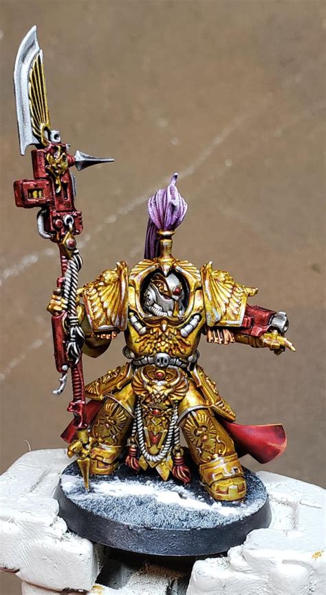 Shield Captain In Allarus Terminator Armour Adeptuscustodes