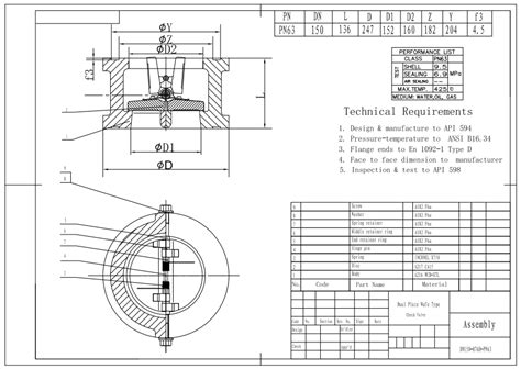 Dn Pn Dual Plate Wafer Type Check Valve Wcb Api Valve Manufacturer Dvsvalve