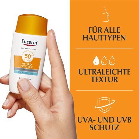 Ultra-light sun fluid / sun protection for all skin types / with SPF 50+