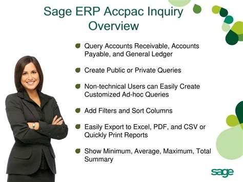 PPT Sage ERP Accpac Version 6 0 PowerPoint Presentation Free Download ID 1651546