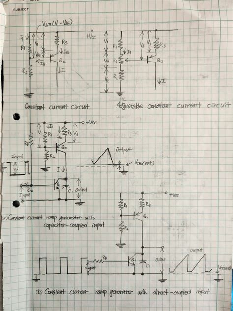 Jay K On Linkedin Constant Current Circuit And Ramp Generator From
