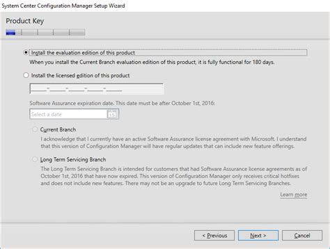 How Can I Change System Center Configuration Manager From An Eval Edition To A Licensed Edition