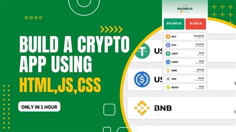 Lets Build A Crypto Tracker App With Html Js And Css Beginners Html