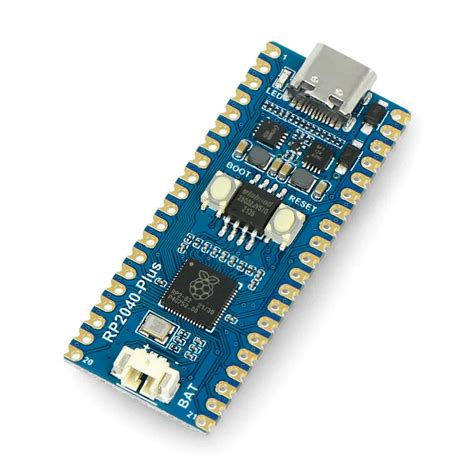 Плата с микроконтроллером Rp2040 Waveshare Rp2040 Plus 2 ядра Arm