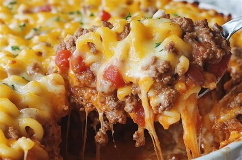 Johnny Marzetti Casserole A Comforting Ground Beef Casserole Recipe