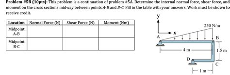 Solved Problem 5B 10pts This Problem Is A Continuation Chegg